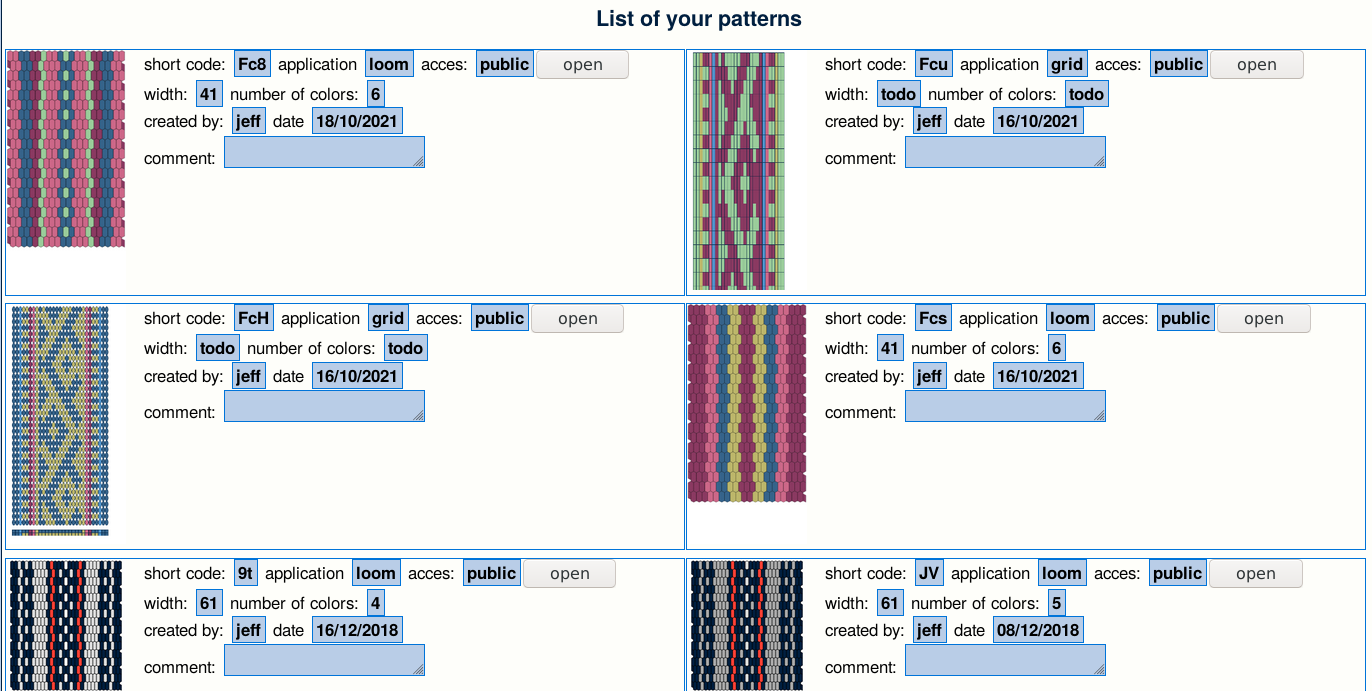 A new way to register patterns